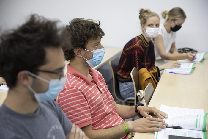 Parte aplicación de la encuesta de satisfacción de estudiantes de postgrado