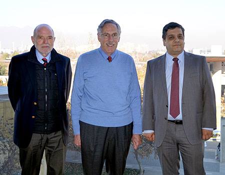 Premio Nobel de Economía Peter Diamond visita la Universidad